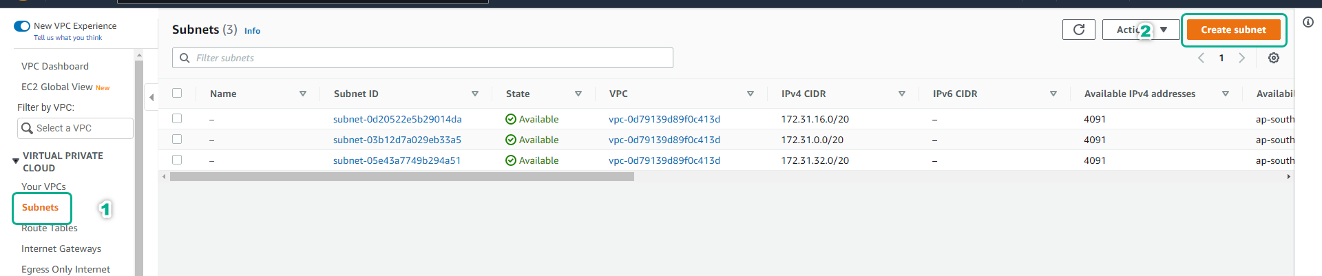 Create Public Subnet Work With Amazon System Manager Session Manager