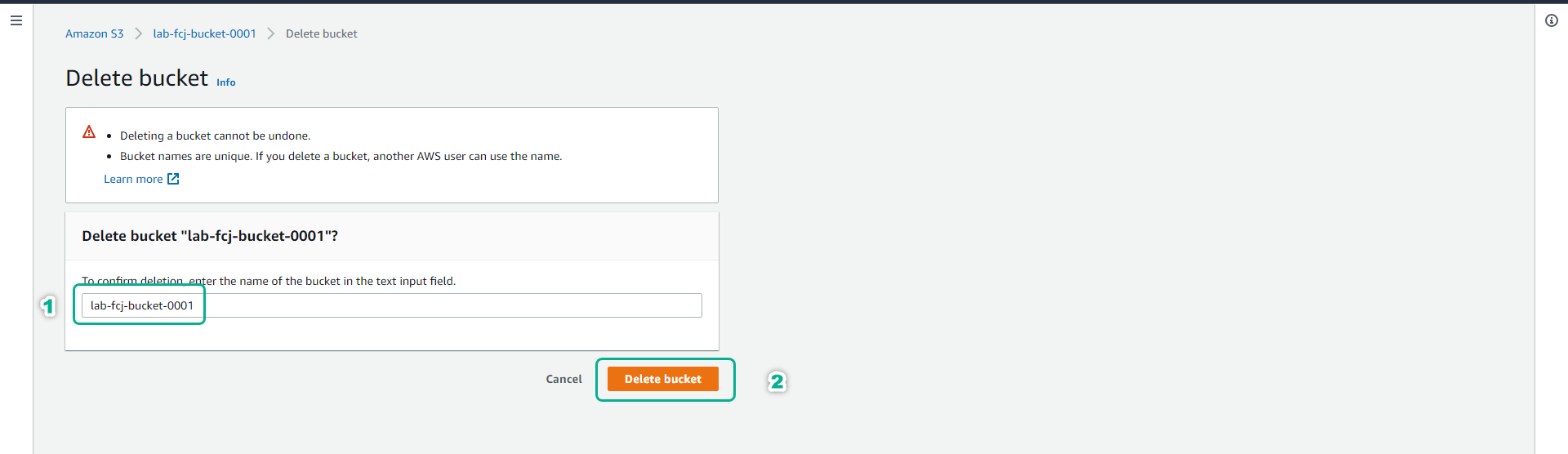 Clean up resources :: WORK WITH AMAZON SYSTEM MANAGER - SESSION MANAGER